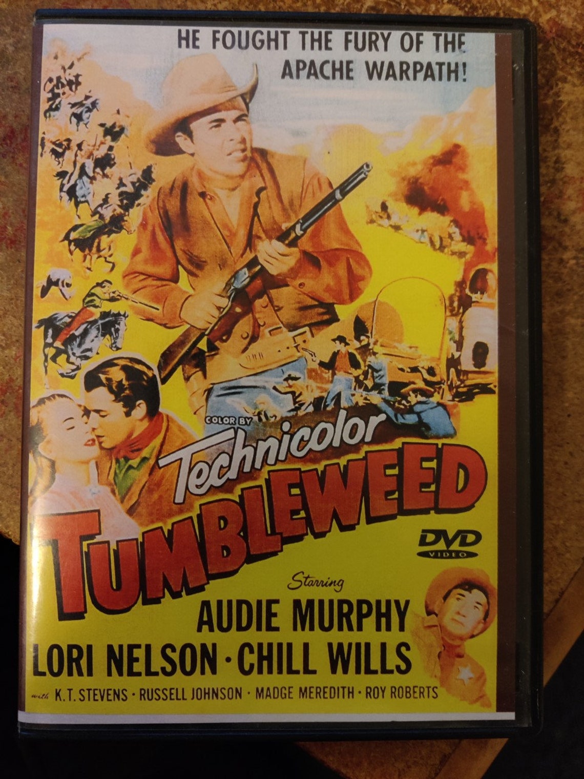 Tumbleweed (rare 1953 DVD) Audie Murphy, Lori Nelson, Chill Wills - Etsy