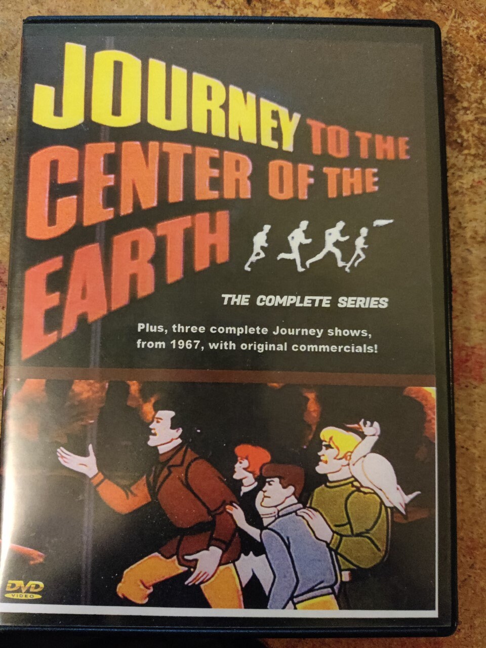 Journey to the Center of the Earth 1967 Cartoon Complete Series 4 DVDS - Etsy