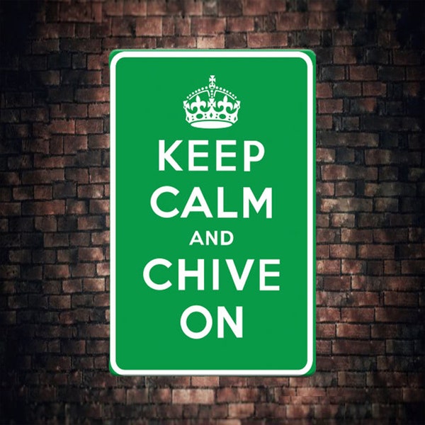 Keep Calm Sign - Etsy