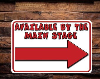 Stage Door Sign - Etsy