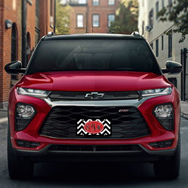 Chevron Car Tag - Etsy