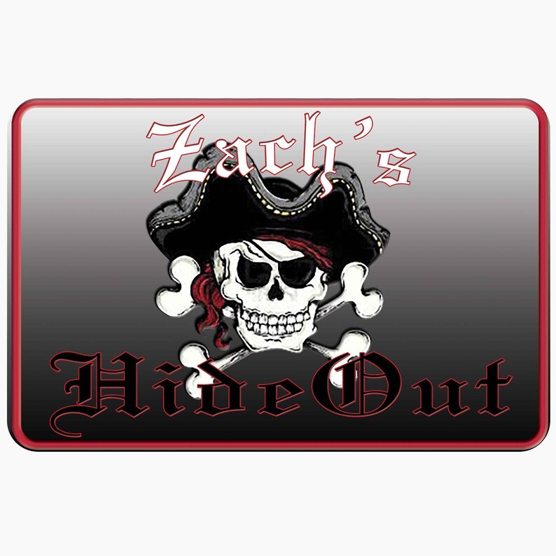 Hideout Room Sign Hideout Sign Metal Door Sign - Etsy