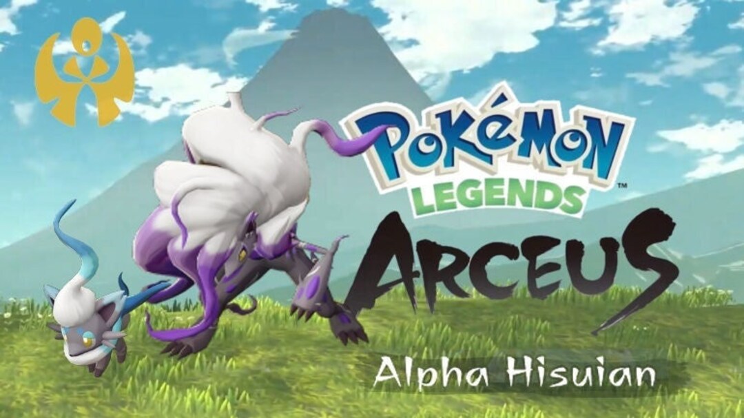 Pokemon Legends Arceus Alpha SHINY Hisuian Zorua & Zoroark - Etsy UK