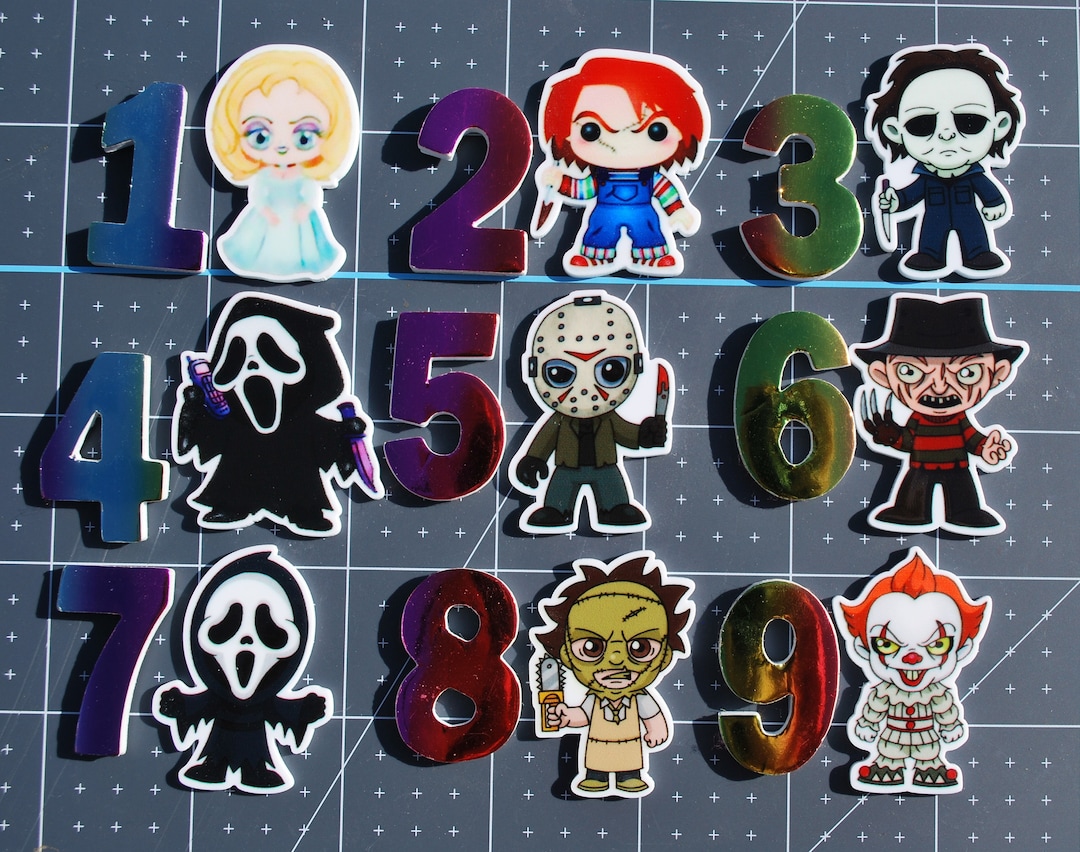 Horror Character Resin Planar, Halloween Resin Planar, Scary Resin ...