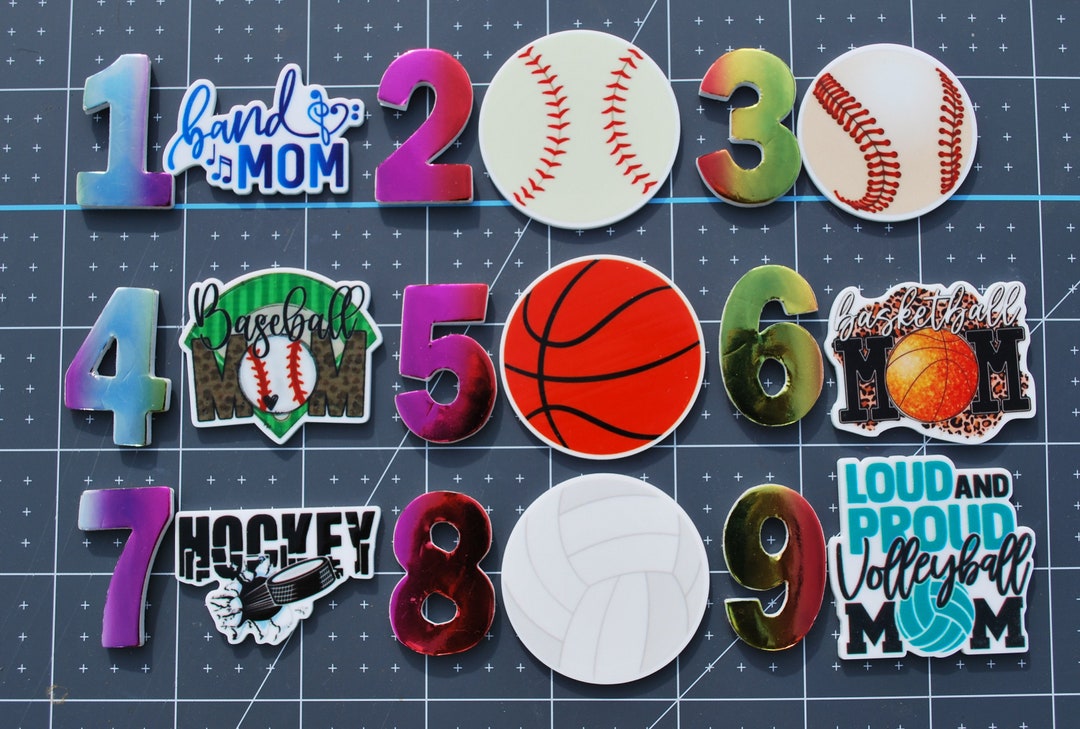 Sports Resin Planar, Hobby Resin Planar, Cabochon, Flat Back, Slime ...