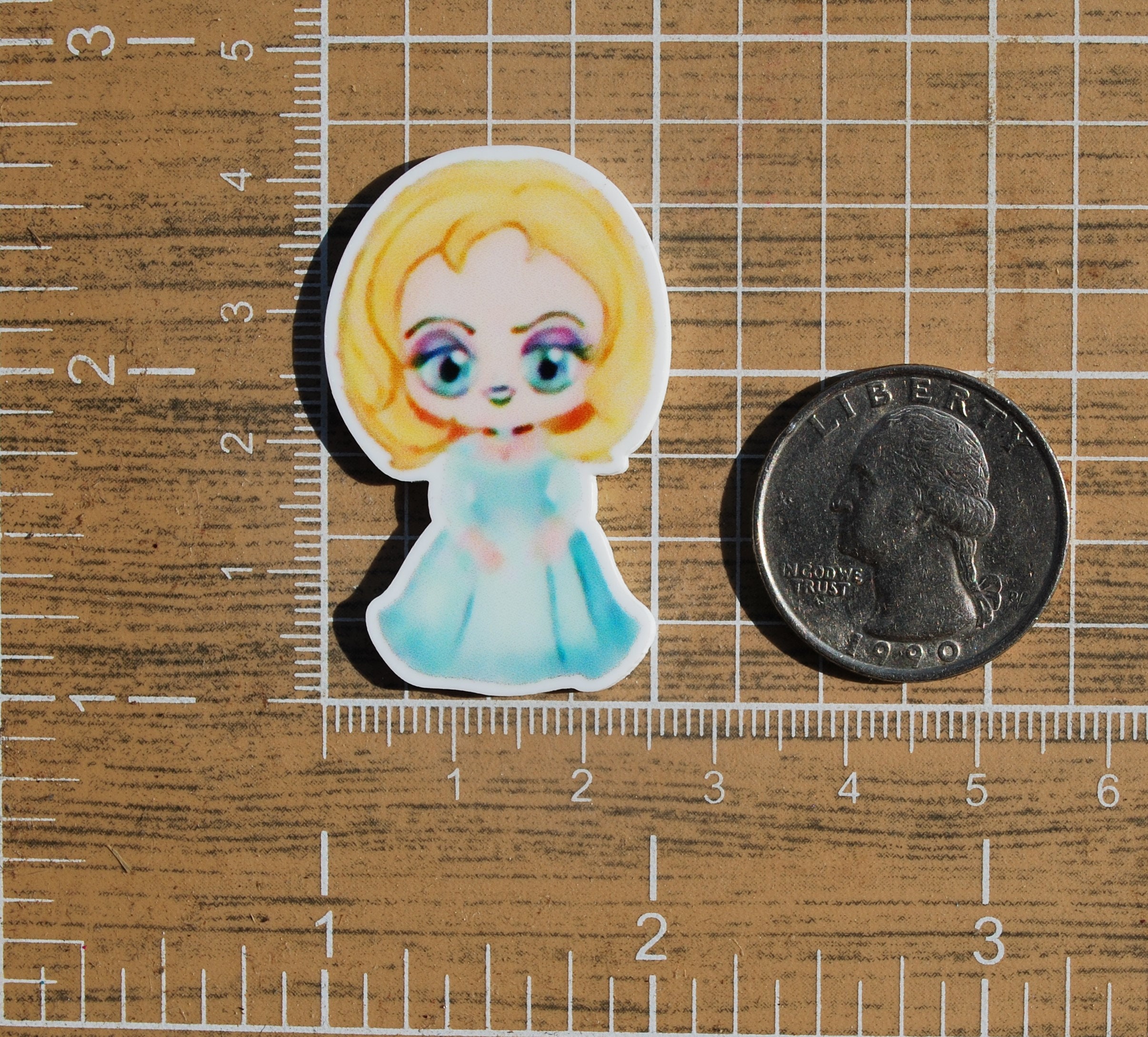 Horror Character Resin Planar Halloween Resin Planar Scary - Etsy