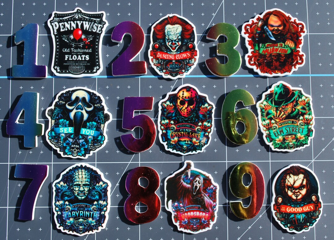 Horror Character Resin Planar, Halloween Resin Planar, Holiday Resin ...