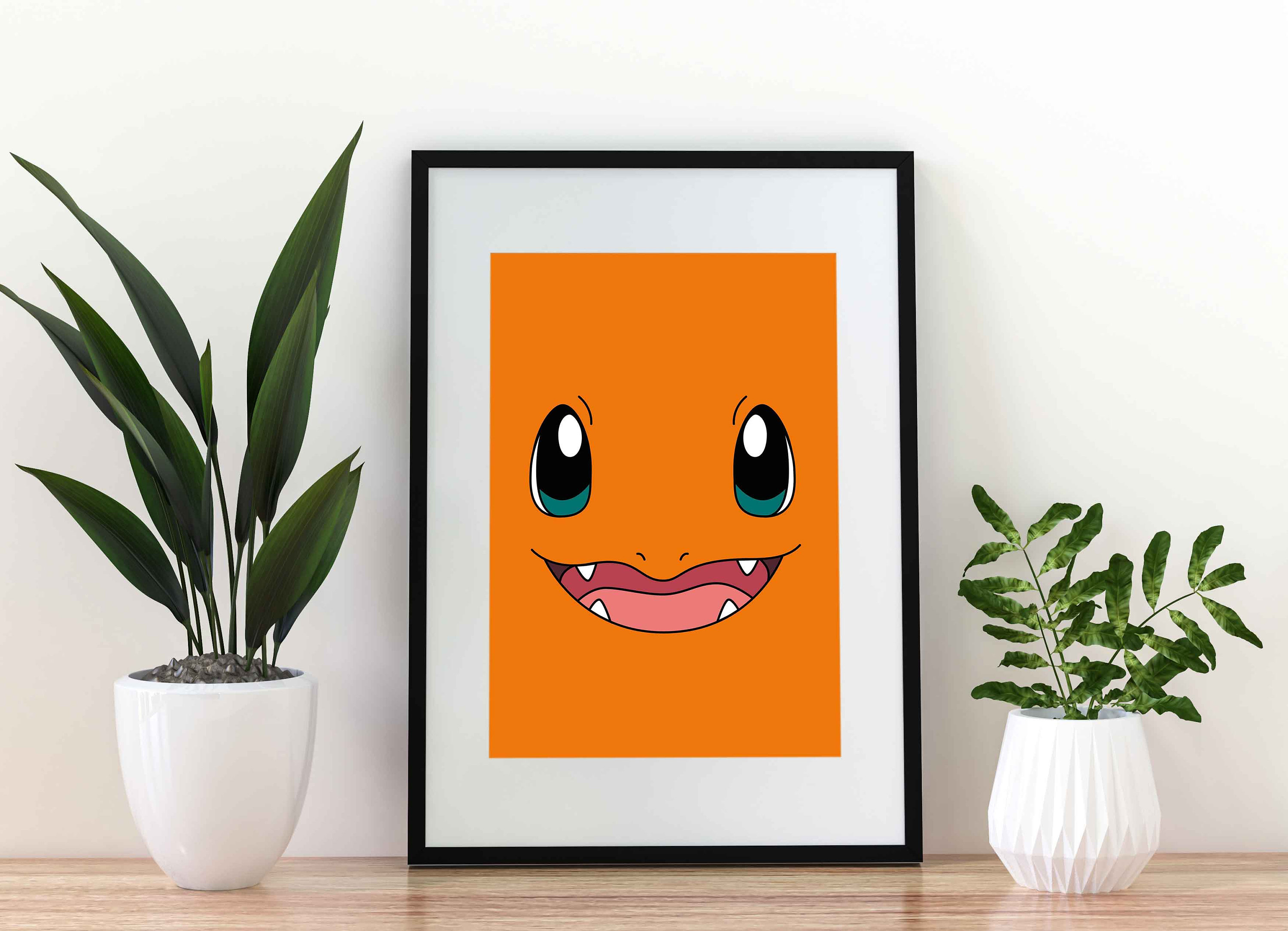 Pokémon Charmander Digital Download Poster Cute Anime Wall Art Gamer ...