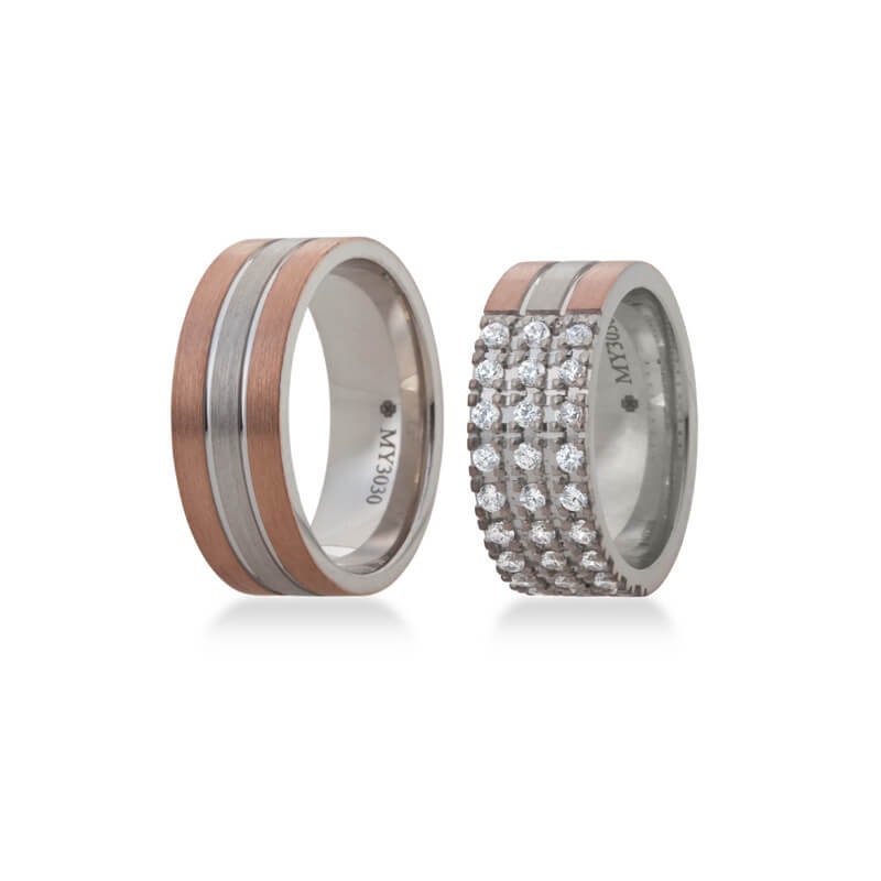 Brillant Gold Rings 8K 333, 14K 585, 18K 750 Wedding Rings Gold Solid ...