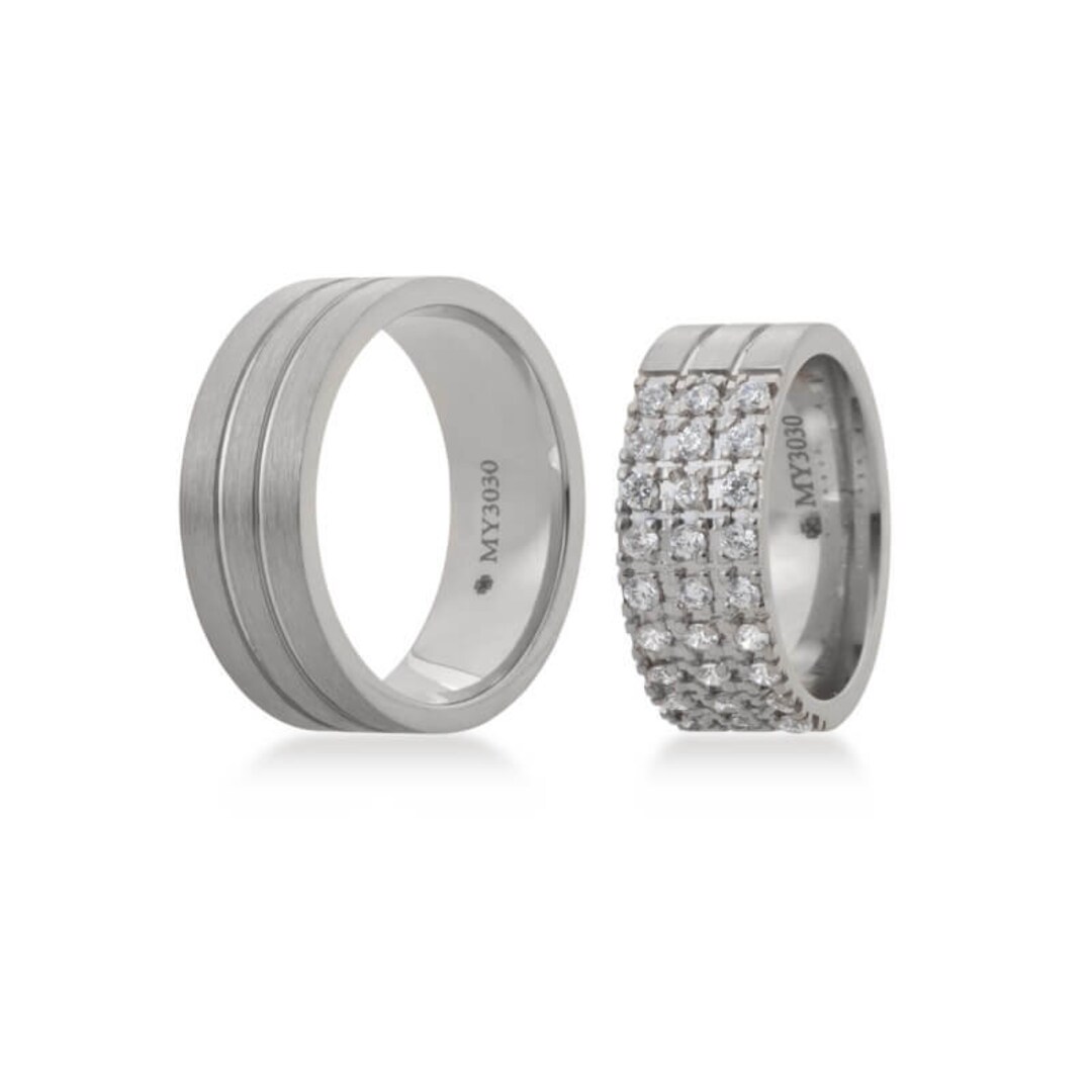 Brillant Gold Rings 8K 333, 14K 585, 18K 750 Wedding Rings Gold Solid ...