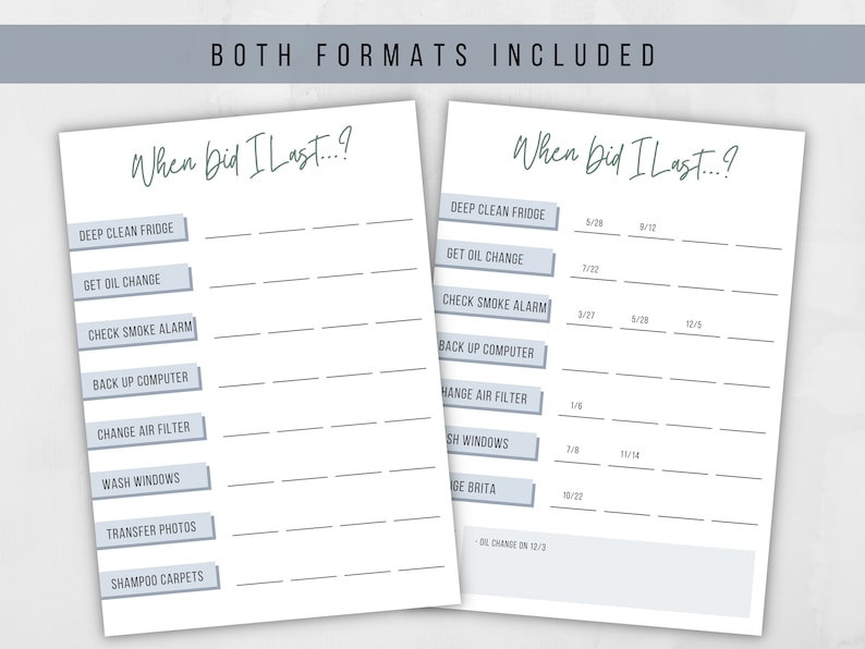 Recurring Tasks Planner To do List Digital Instant Etsy recurring-tasks-planner-to-do-list-digital-instant-etsy