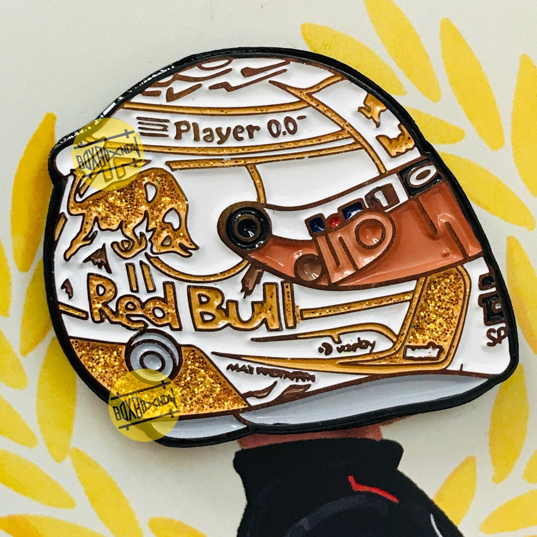 Driver Number 1 World Champions 2024 F1 Helmet Enamel Pin Perfect for ...