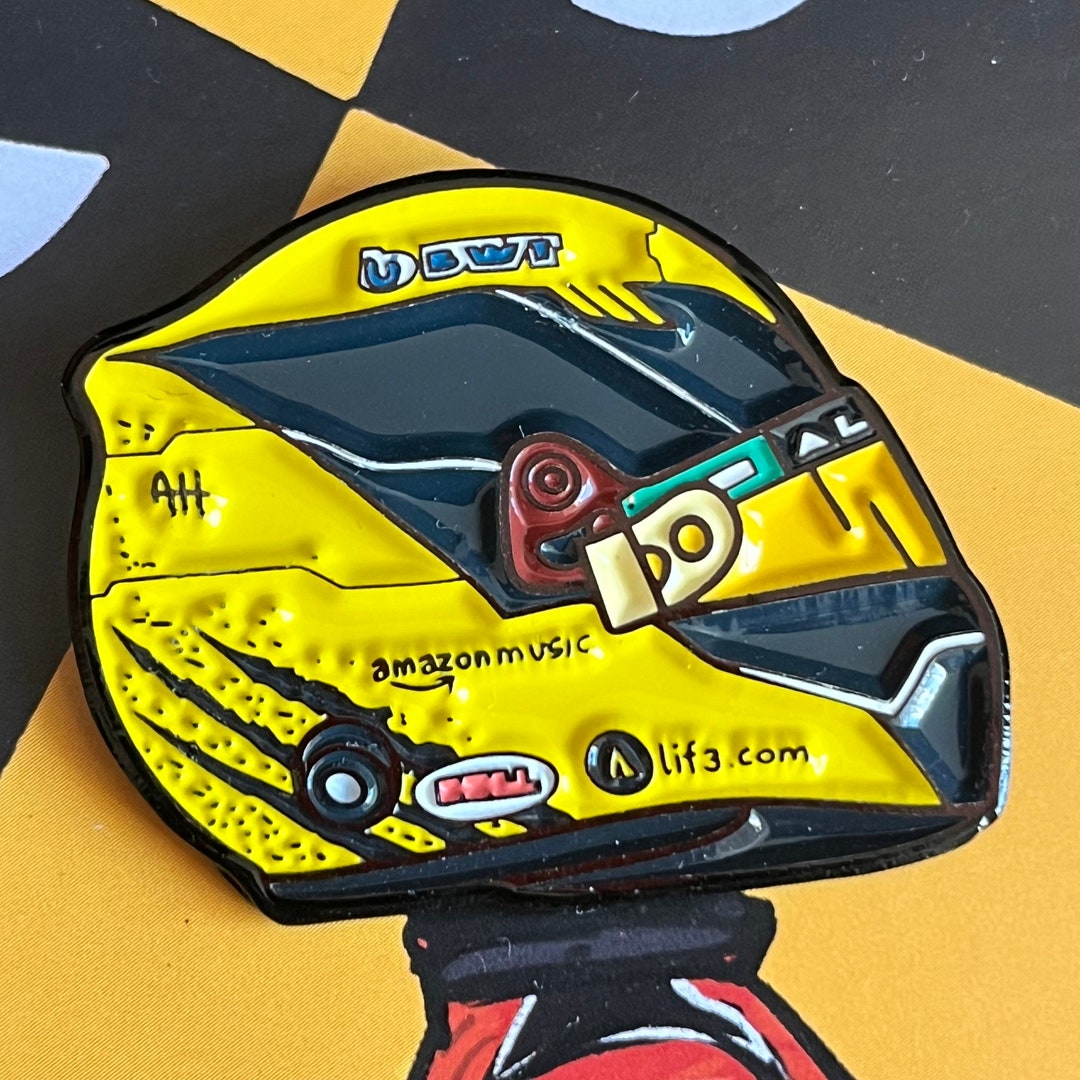 Pierre Gasly "wolverine" GP Belgian 2024 F1 Helmet Enamel Pin | Perfect ...
