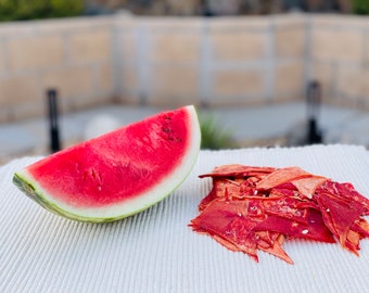 Watermelon Jerky Treats, Dehydrated Fruit, Stocking Stuffers, Kids ...