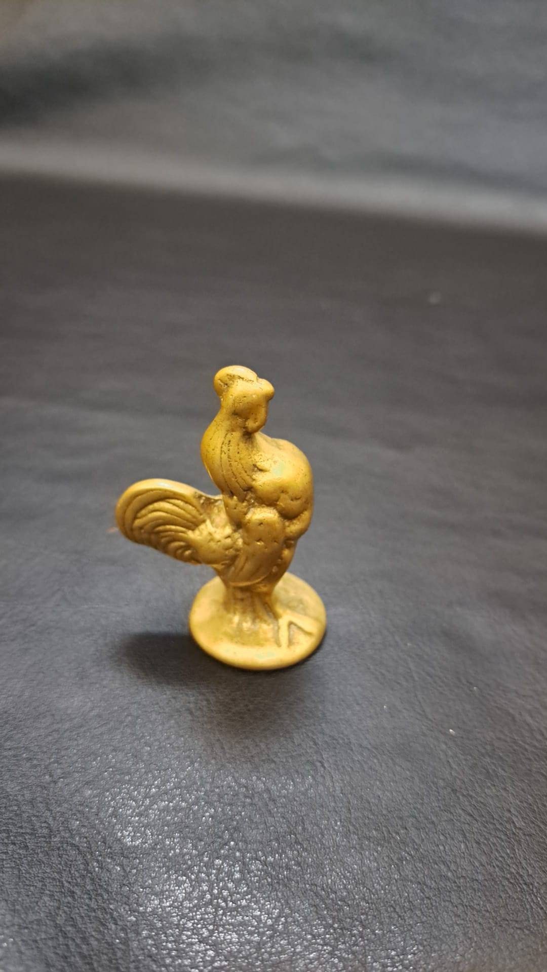 Small Solid Brass Cockerell by Peerage England - Etsy