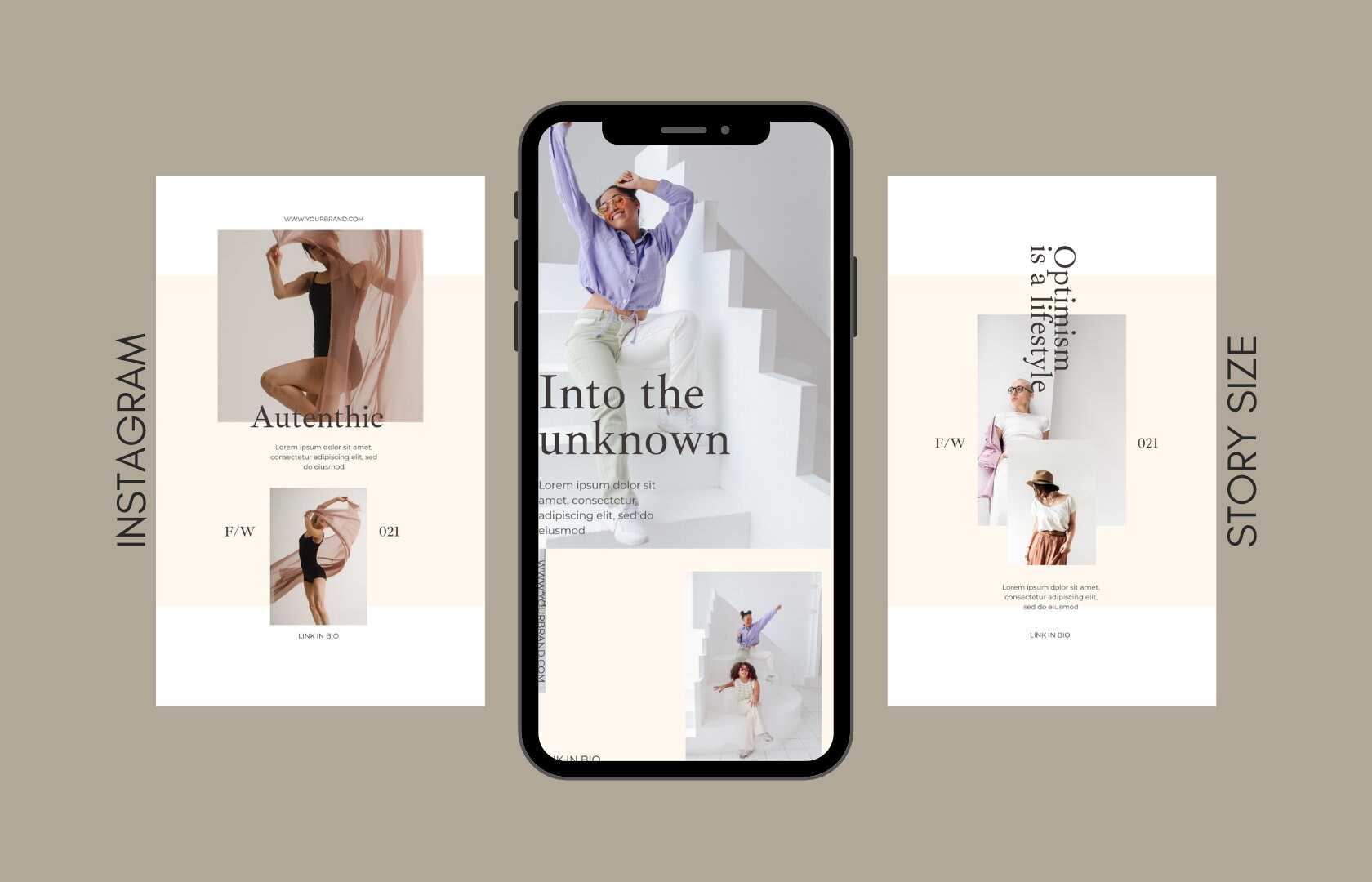 Minimalist Instagram Template Bundle Canva Instagram - Etsy