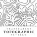 Topography Seamless Pattern, Map Repeat Pattern, Urban Transparent ...