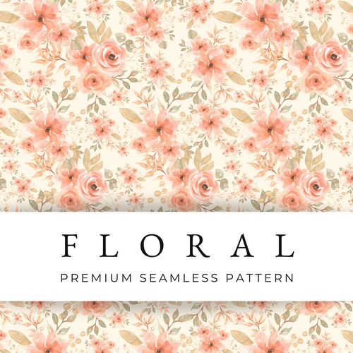 Pastel Floral Digital Paper Flower Bouquet Pattern Seamless - Etsy