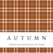 Autumn Plaid Seamless Pattern: Tartan Texture (PNG Digital Download) - Etsy