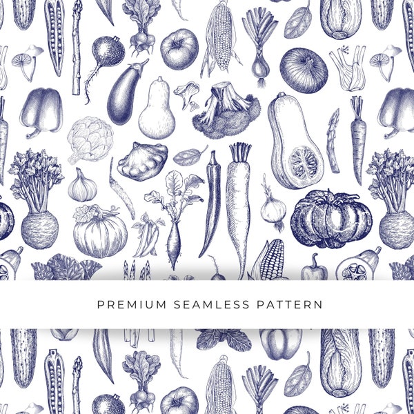 Vegetable Fabric - Etsy