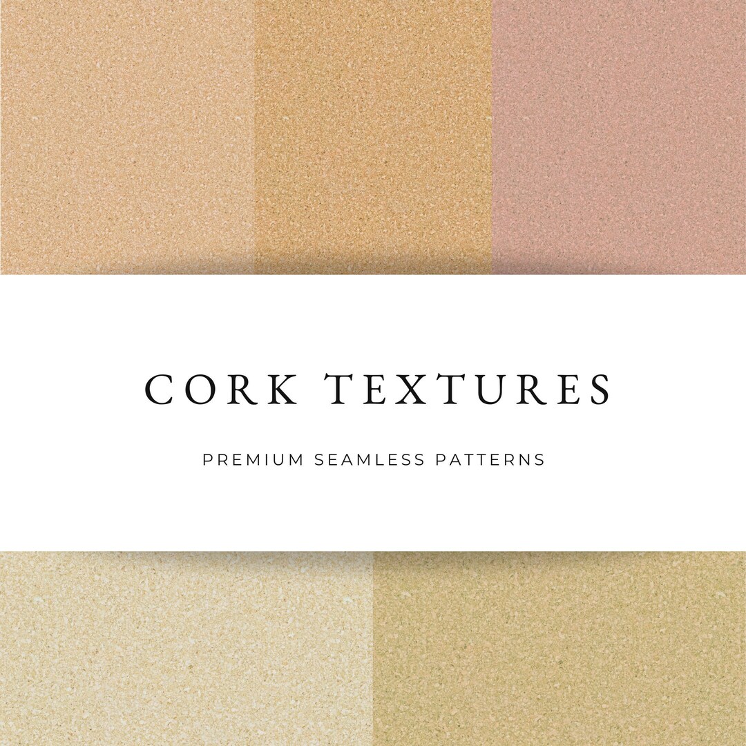 Cork Texture Seamless Patterns, Natural Cork Repeat Pattern, Wood ...