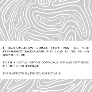 Topography White Seamless Pattern, Transparent Map Repeat Pattern ...