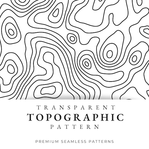 Topography Seamless Pattern Map Repeat Pattern Urban - Etsy