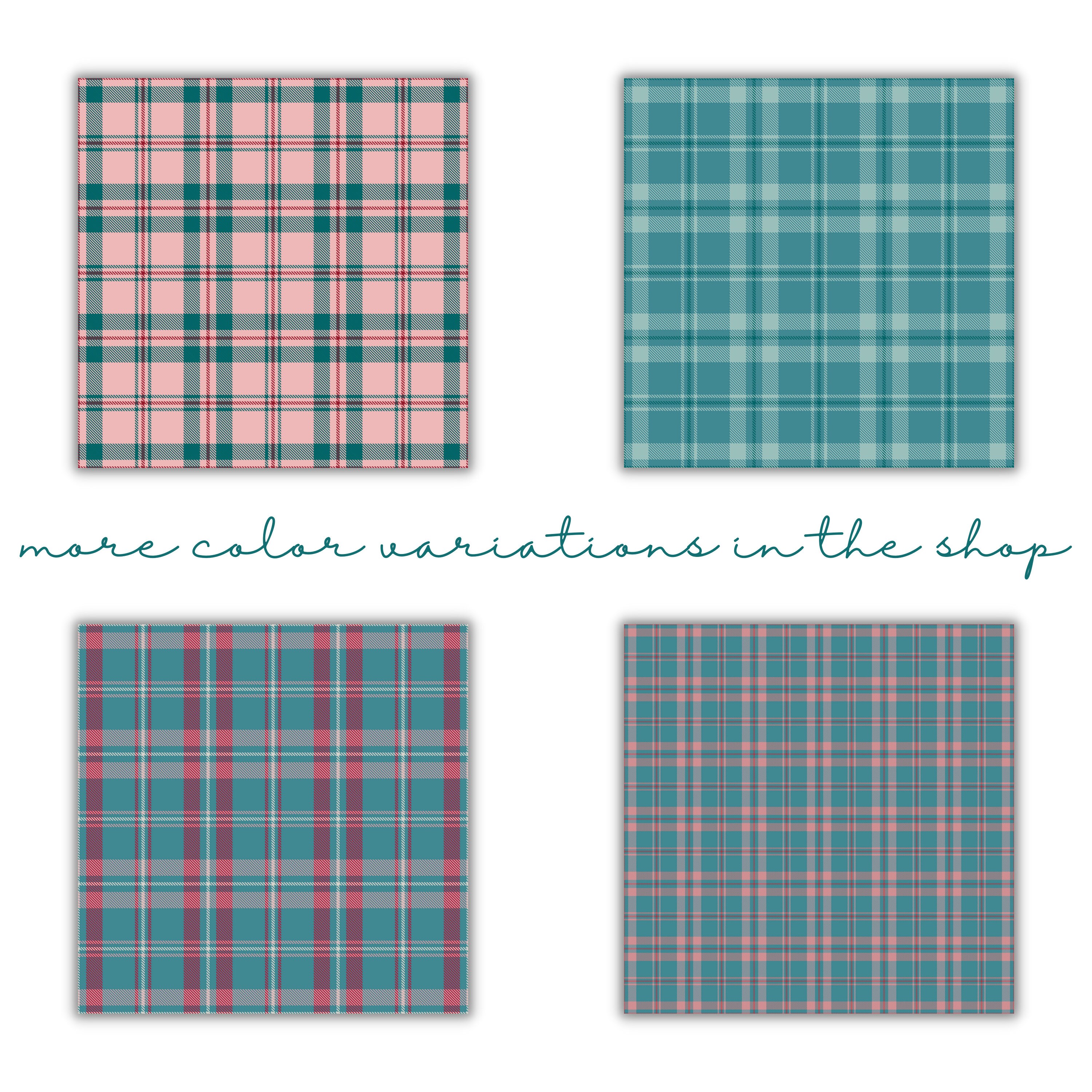 Christmas Plaid Seamless Pattern Christmas Seamless File - Etsy