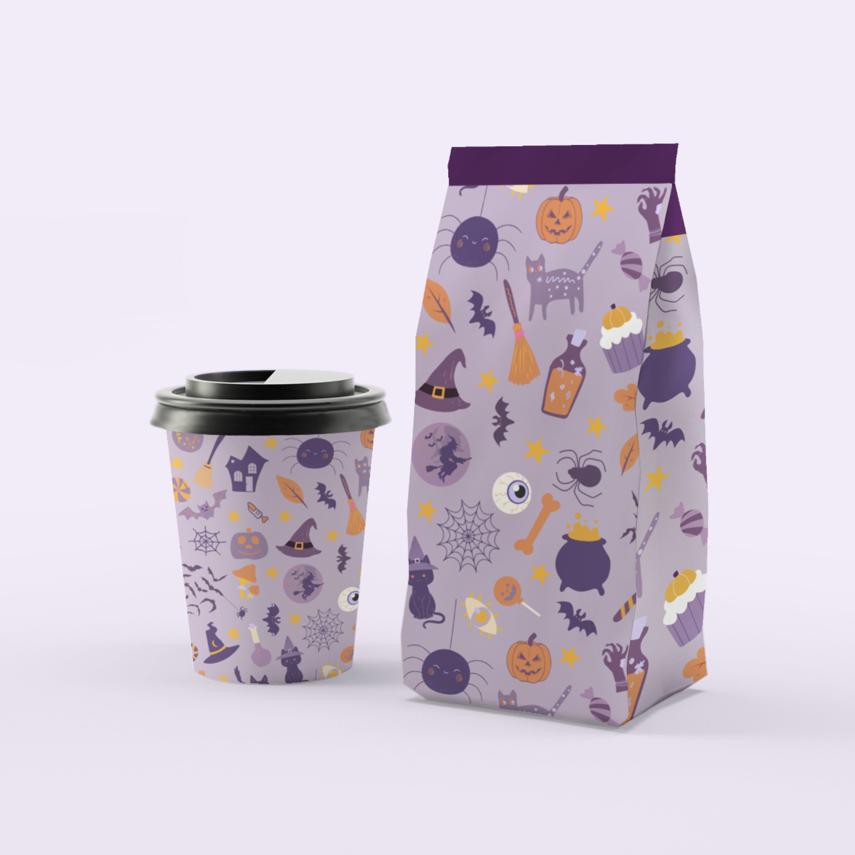 Halloween Hocus Pocus Seamless Pattern Witch Seamless Pattern - Etsy