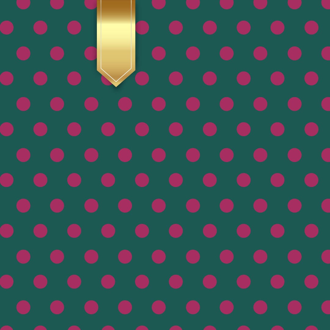 Christmas Polka Dot Seamless Pattern: Colorful Trendy Preppy Design ...