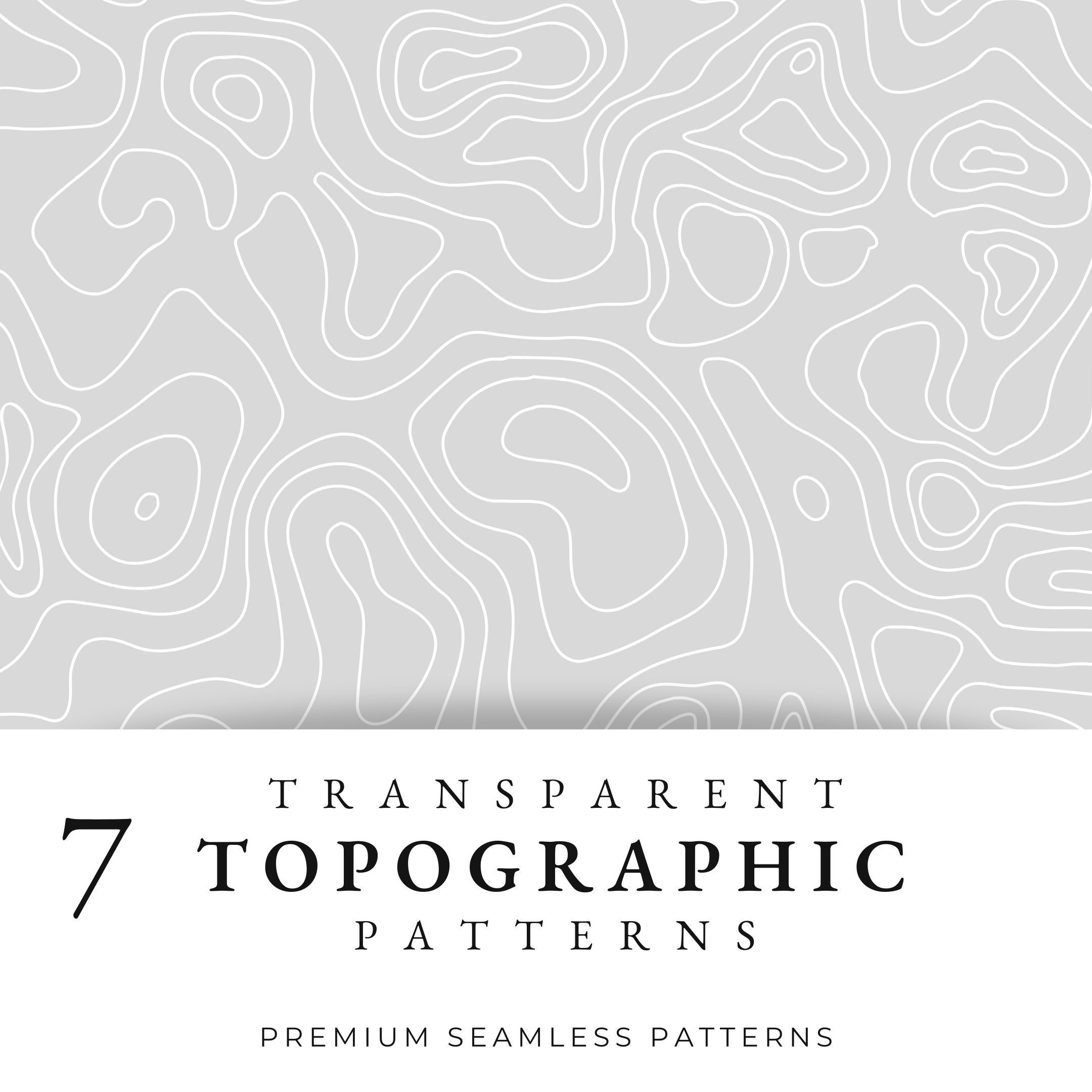 Topographic map window vinyl - Etsy.de