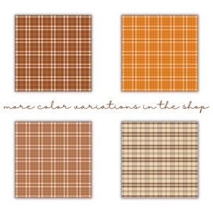 Autumn Plaid Seamless Pattern: Tartan Texture (PNG Digital Download) - Etsy