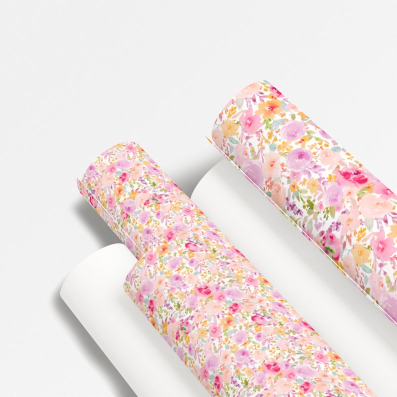 Watercolor Floral Seamless Pattern Floral Seamless File - Etsy