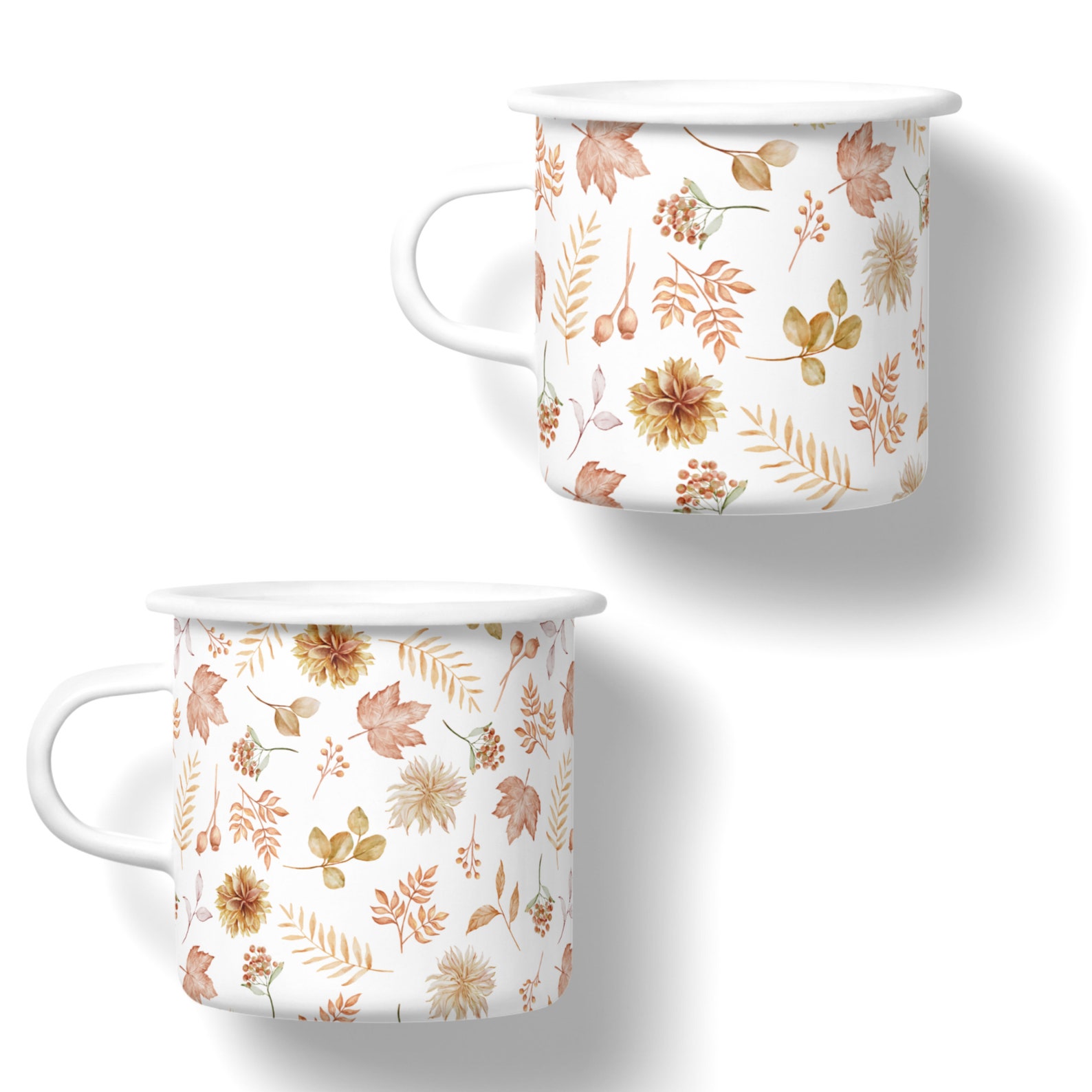 Autumn Leaves Floral Transparent Seamless Pattern Watercolor - Etsy