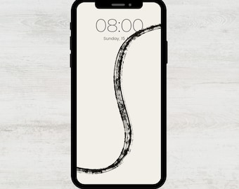 Everything’s Fine iPhone Wallpaper | Black and White Trendy iPhone Home ...