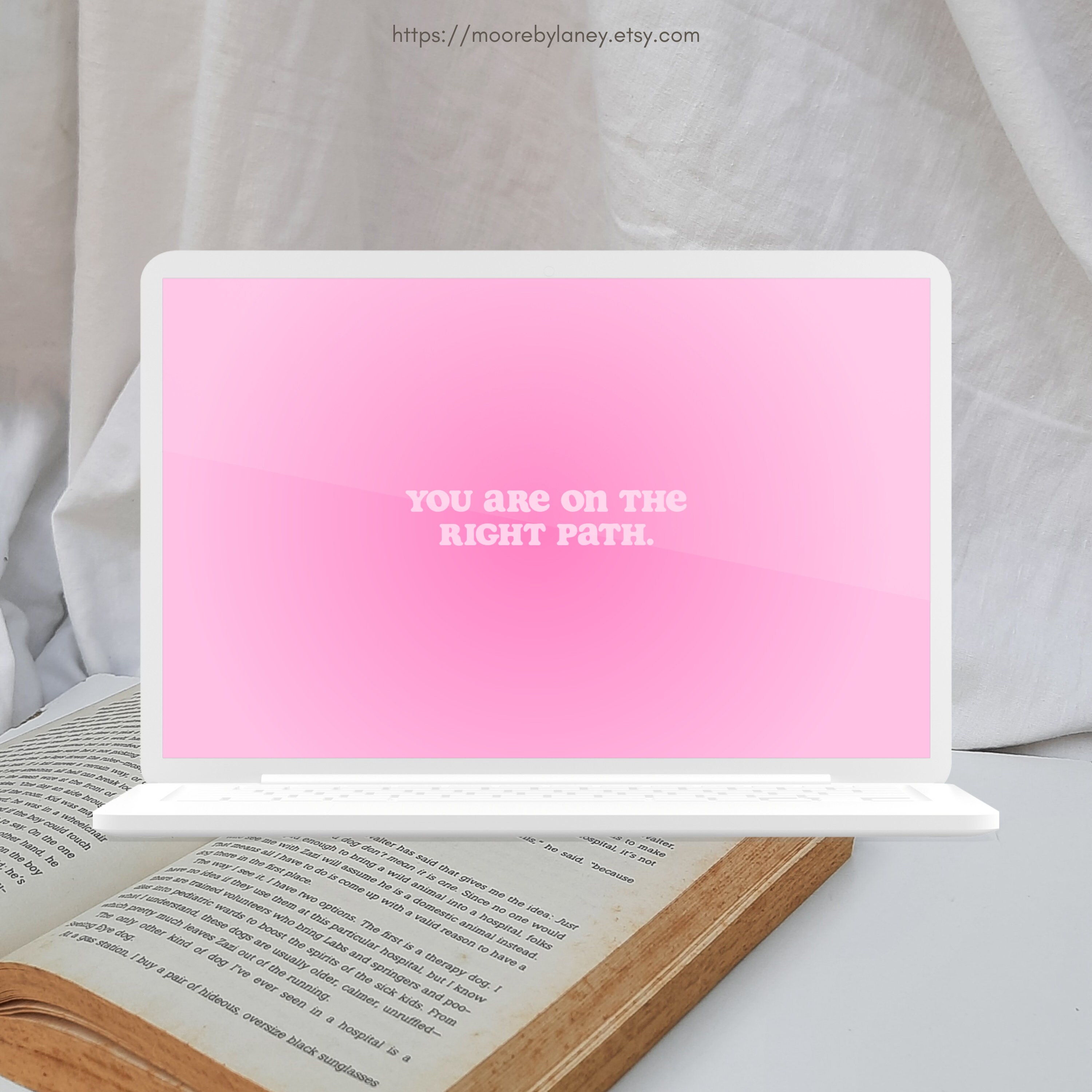 25 Pink Affirmation/motivational Desktop Wallpapers | Pink Positive ...
