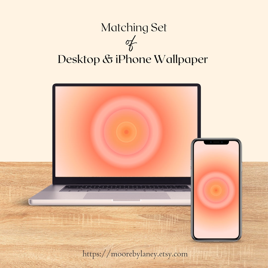 Orange Aura Wallpaper for Desktop/laptop & Iphone/smartphone Device ...