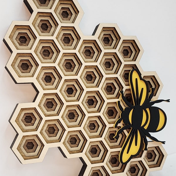 Honeycomb Wall Art - Etsy