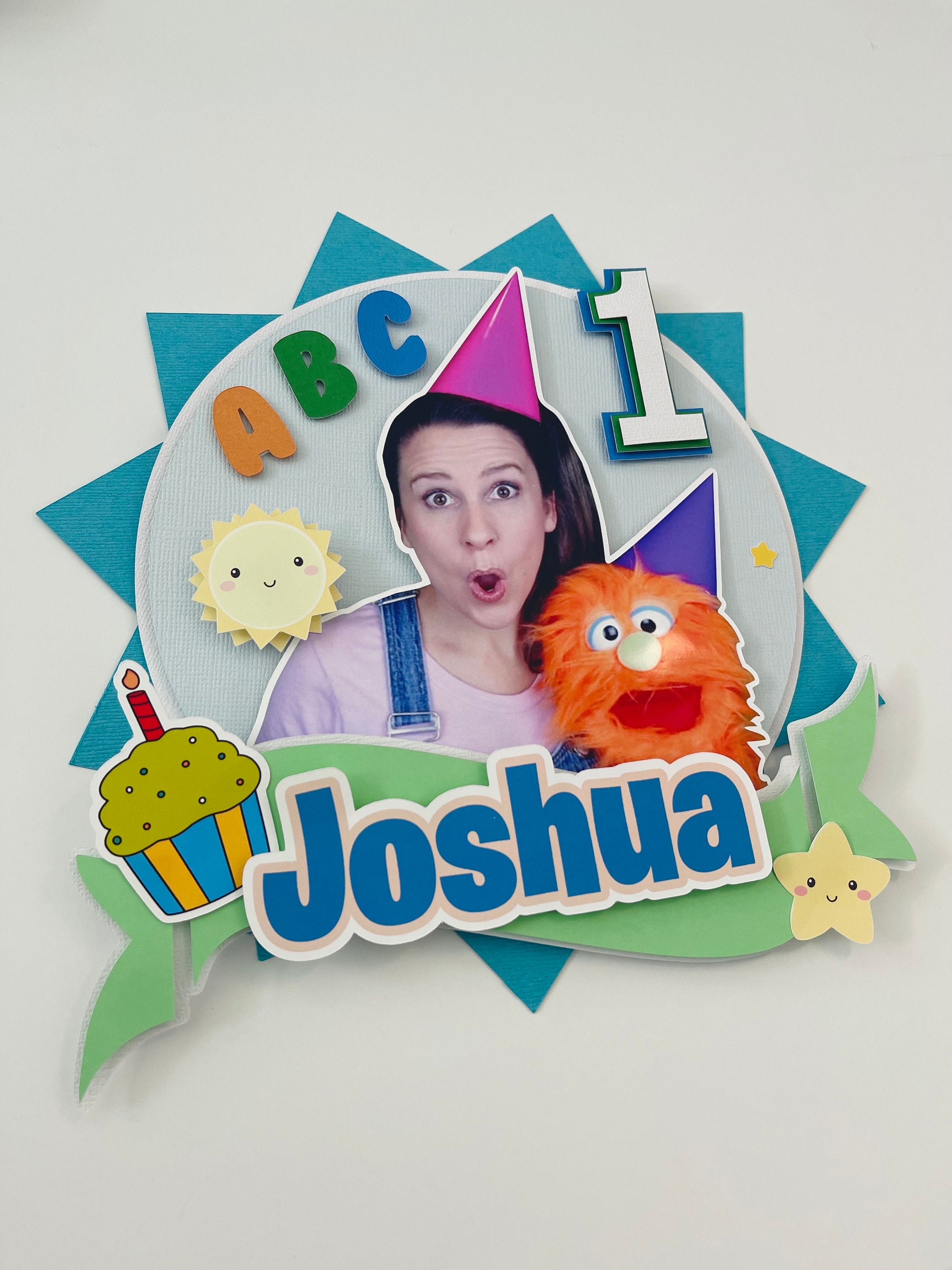 Ms. Rachel Inspired Cake Topper - Etsy