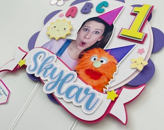 Custom 3D Ms. Rachel Cake Topper Ms. Rachel Party Ms. Rachel - Etsy