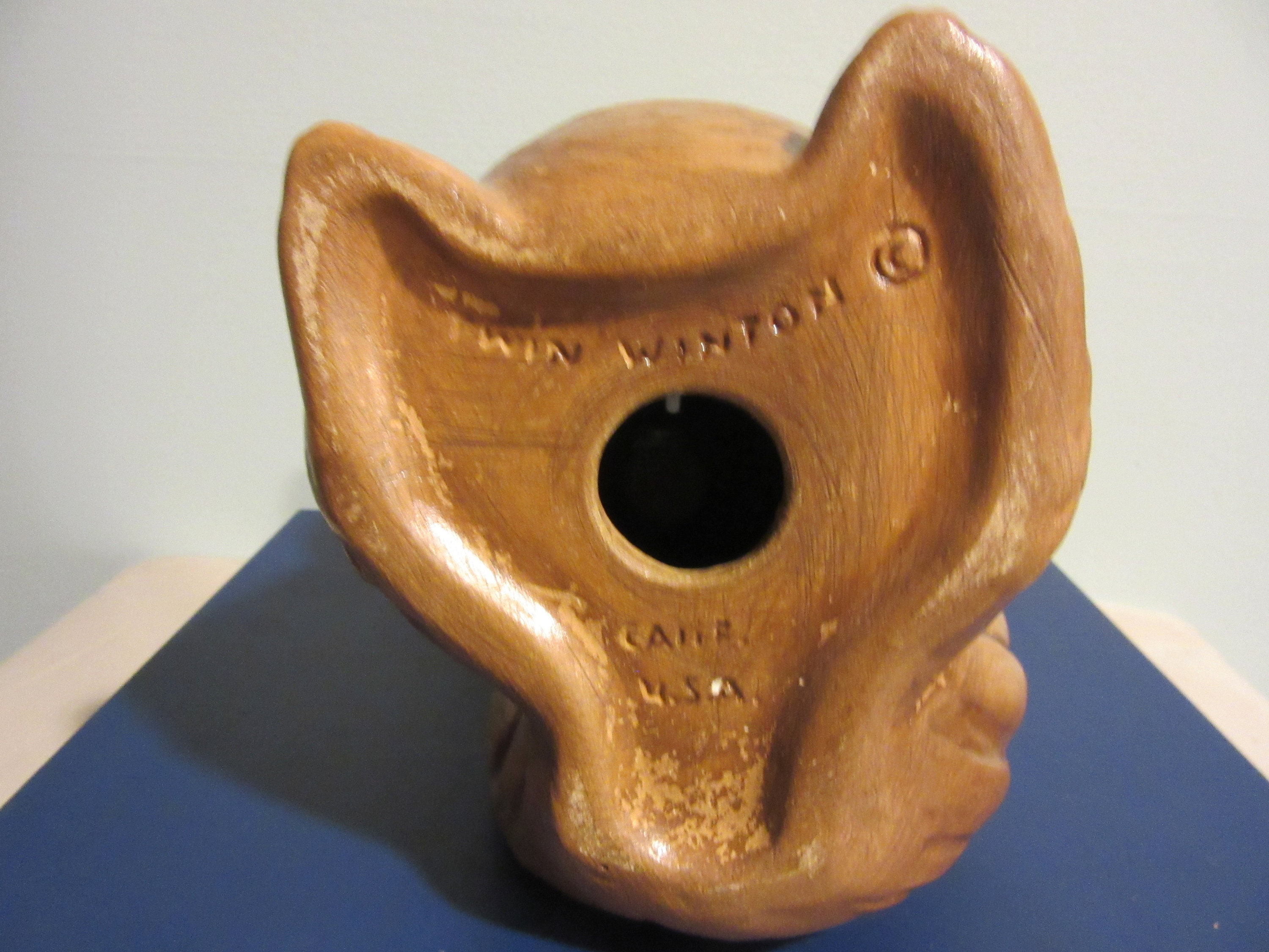 Vintage Twin Winton Ca. Ceramic Squirrel, Chipmunk Bank - Etsy