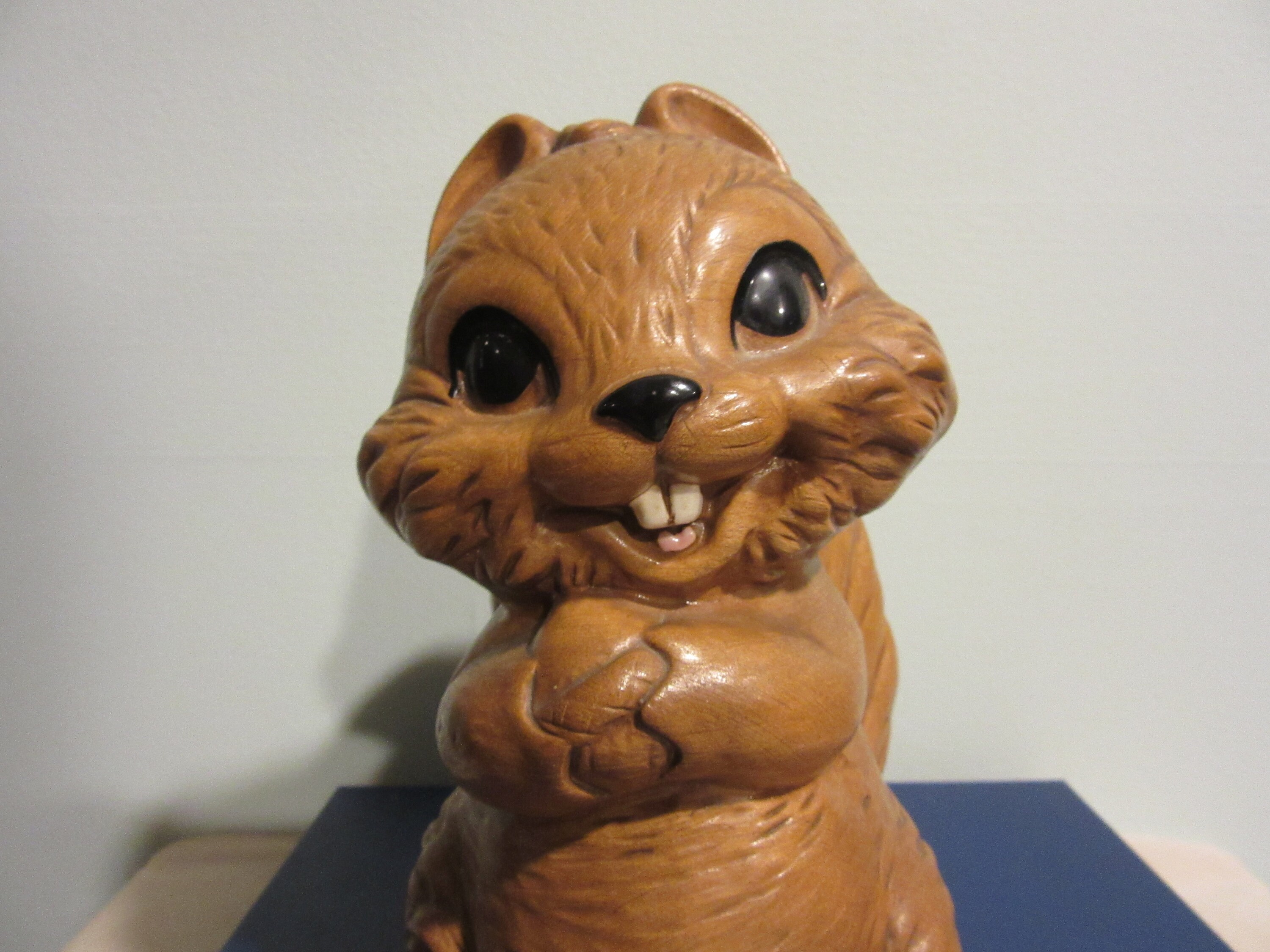 Vintage Twin Winton Ca. Ceramic Squirrel, Chipmunk Bank - Etsy
