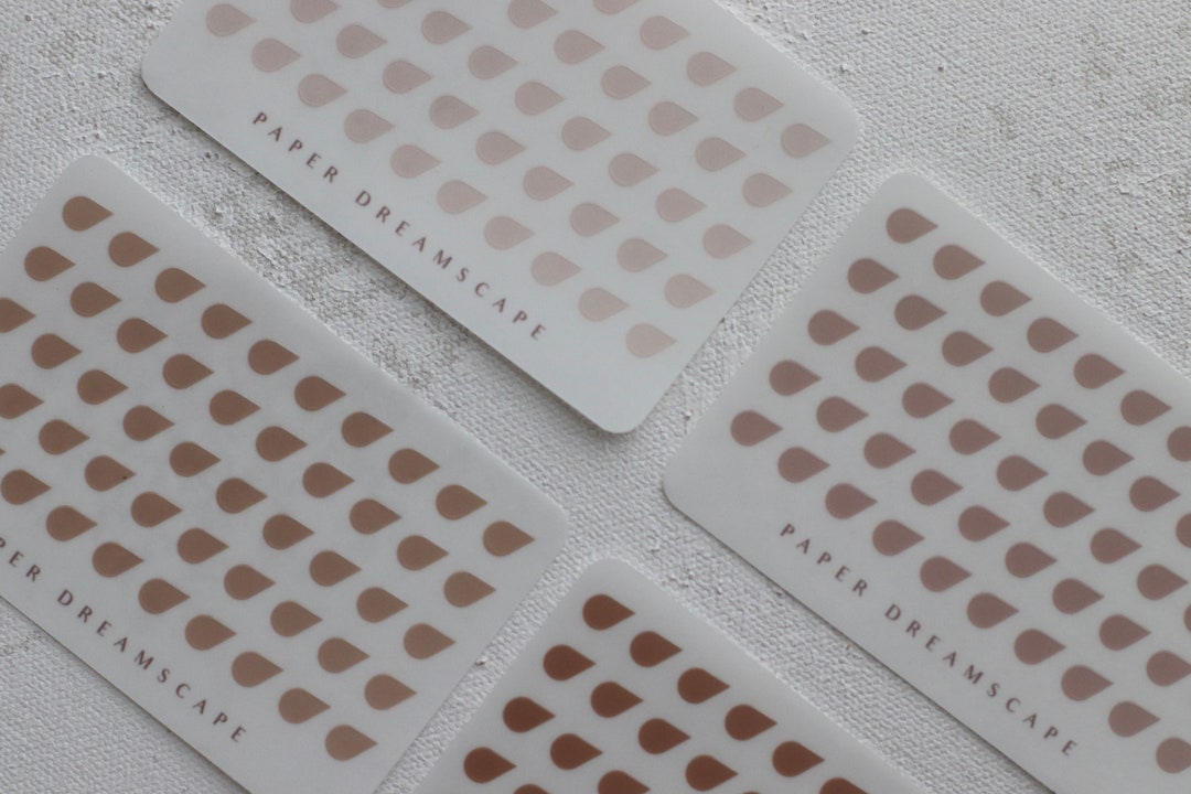 Mini Drops Stickers (1 Sheet) - Etsy