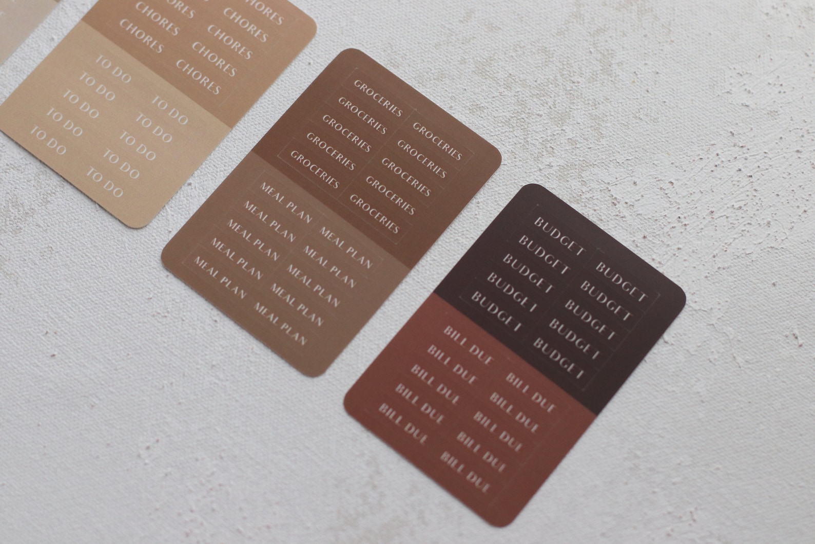 Essentials Planner Stickers - Matte (per Tasks) - Etsy