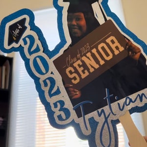 Graduation Fan 2024 Graduate Hand Fan Custom Fans Any School Grade Grad ...