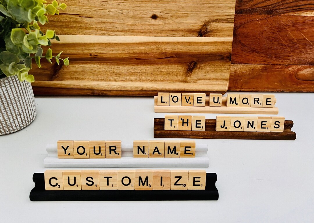 Custom Decorative Word Tile Sign | Mom Sign| Wedding Gift ...