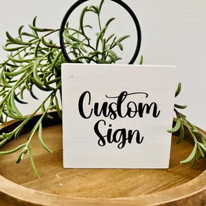 Customize Your Own Wood Sign | Custom Sign | Create Your Own Custom ...