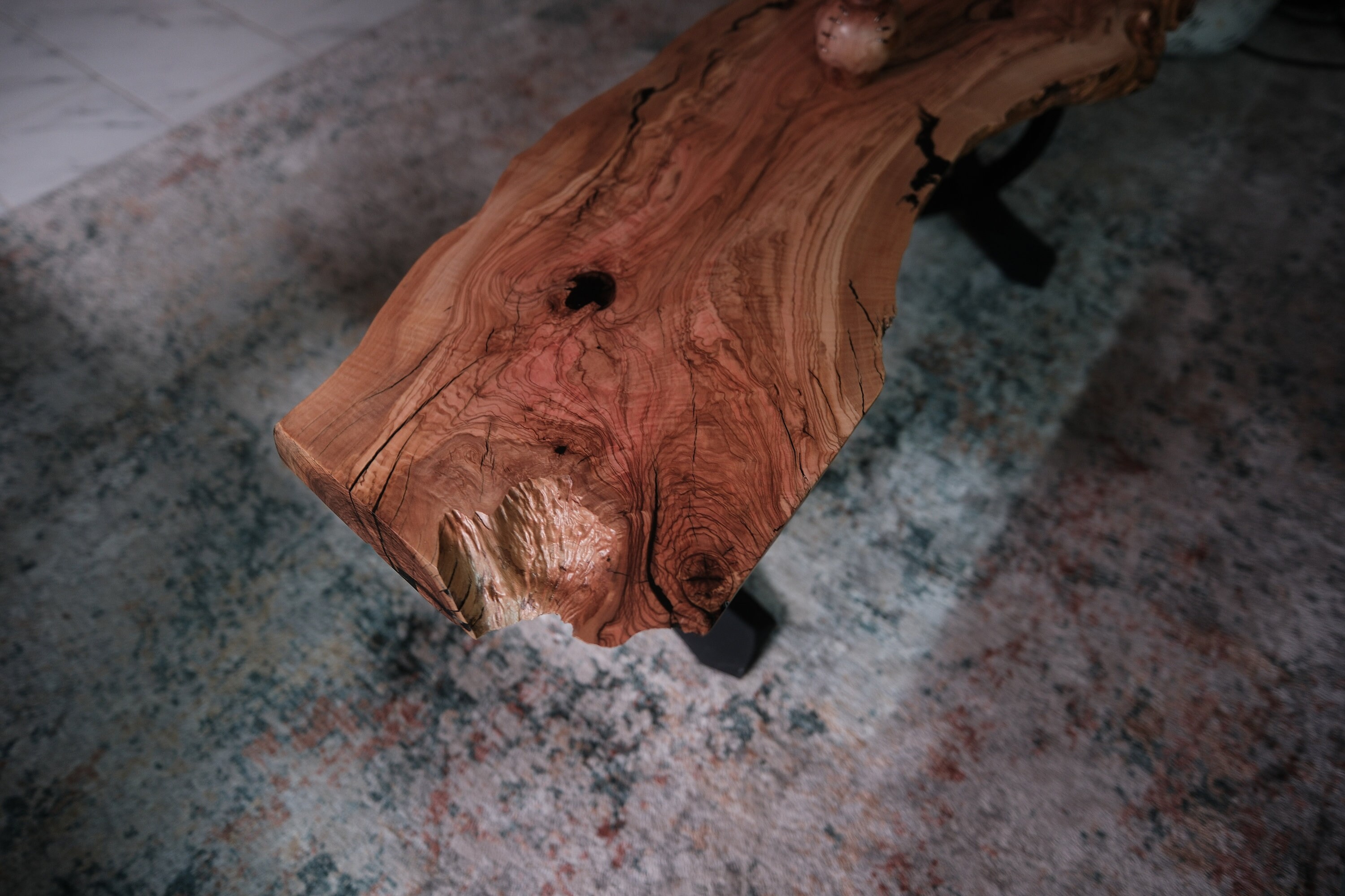 Olive Wood Coffee Table - Etsy
