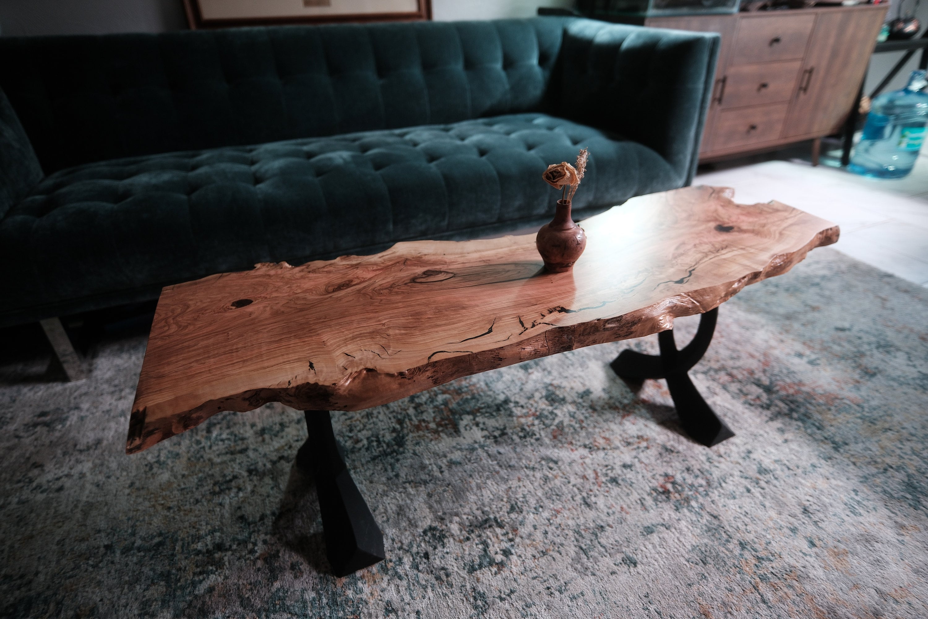 Olive Wood Coffee Table - Etsy