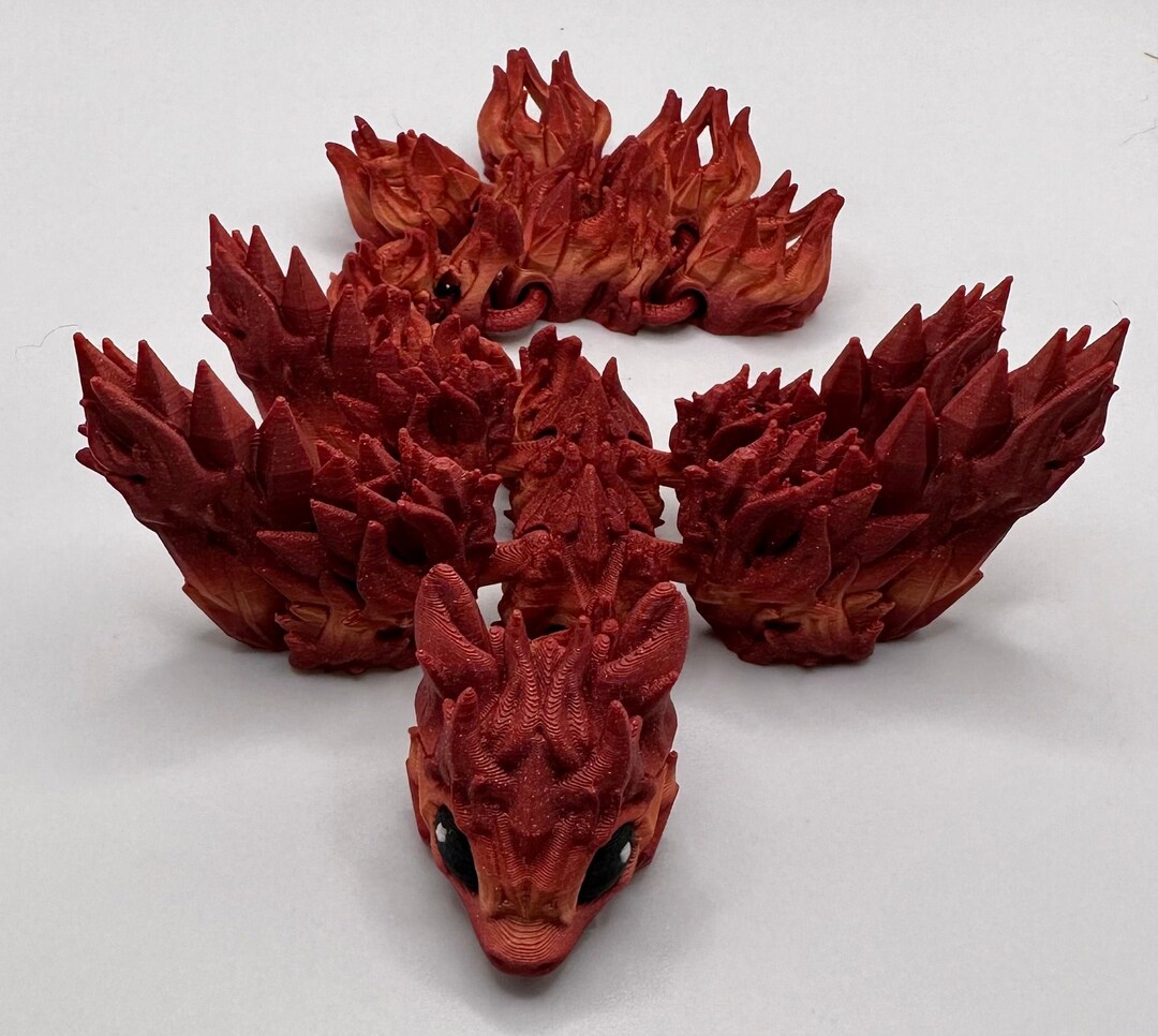 Fire Dragon Sprites - Etsy